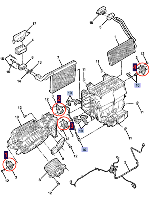 Replacing Air Conditioner (HVAC) Actuator – VE Commodore | AutoInstruct