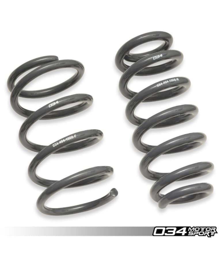 034Motorsport Dynamic+ Lowering Springs - Audi RS3 Facelift / 8V.5 ...