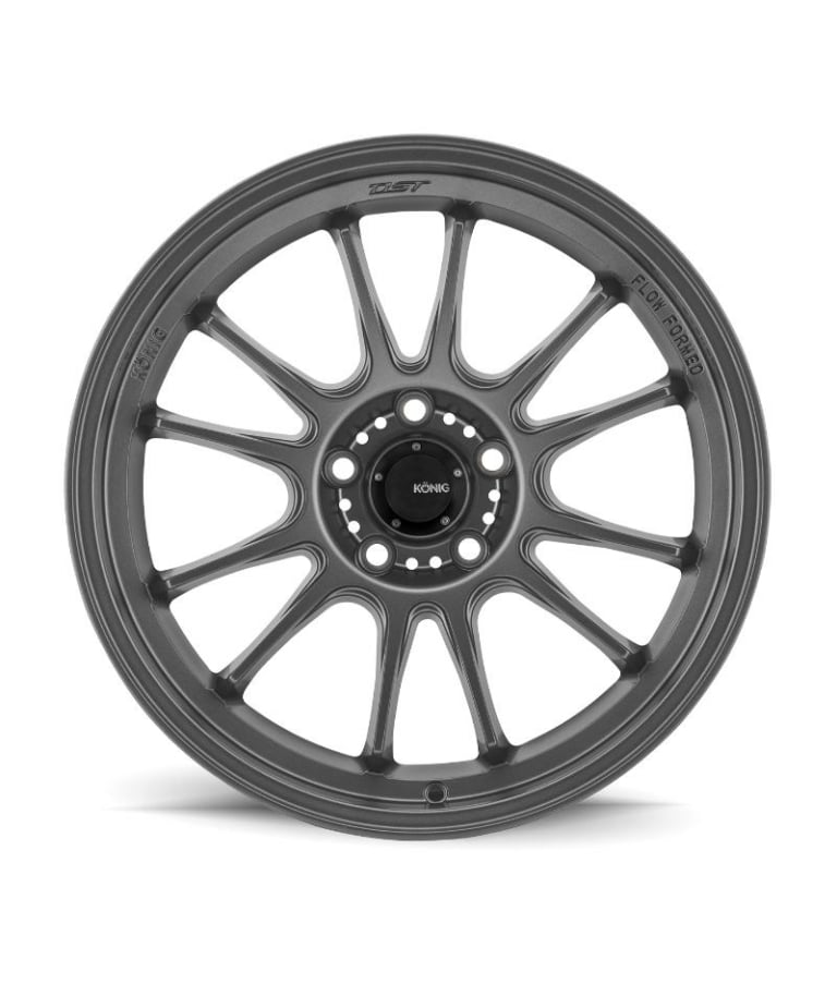 Konig Hypergram - Matte Grey 15×8 4×100 ET35 | AutoInstruct