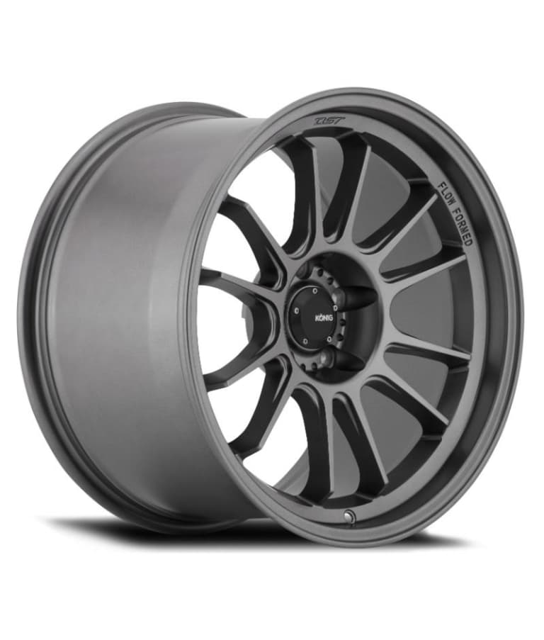 Konig Hypergram - Matte Grey 15×8 4×100 ET35 | AutoInstruct